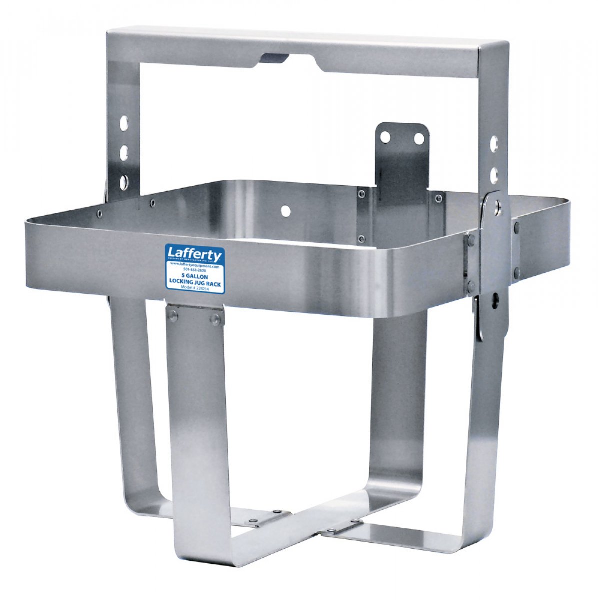 Jug Rack, SS, 5 Gallon, Round/Square (Locking) | Lafferty Equipment ...