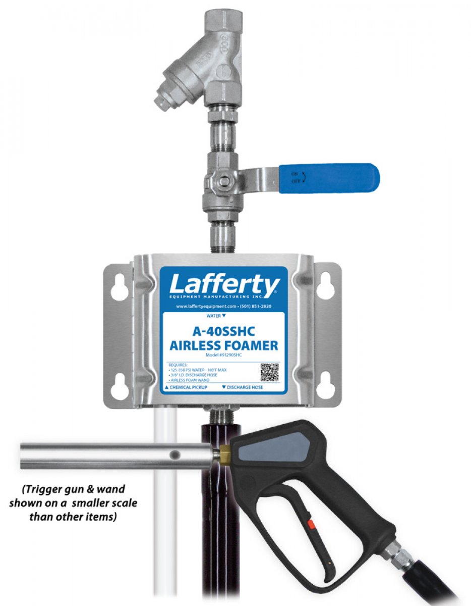 A-40SSHC Airless Foamer | Lafferty Equipment Manufacturing, Inc.