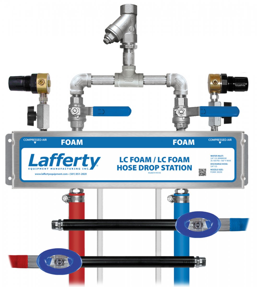 LC Foam / LC Foam Hose Drop Station | Lafferty Equipment Manufacturing ...