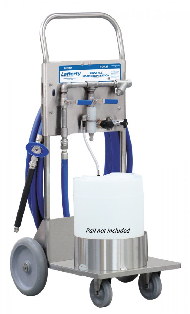 Portable Rinse / LC Foam Hose Drop Station | Lafferty Equipment ...
