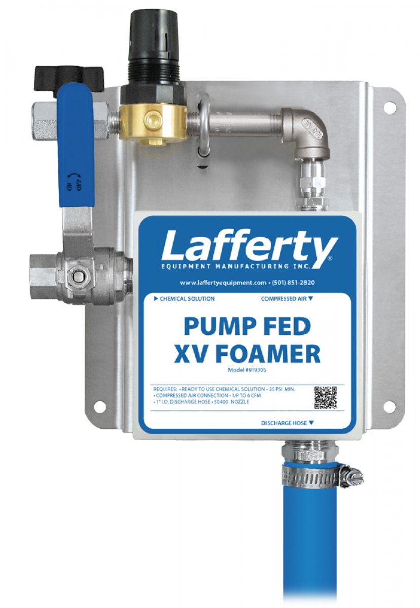Pump Fed XV Foamer | Lafferty Equipment Manufacturing, Inc.