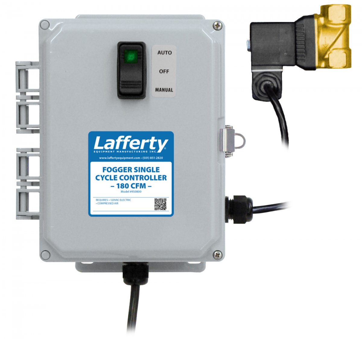 Fogger Single Cycle Controller - 180CFM | Lafferty Equipment ...