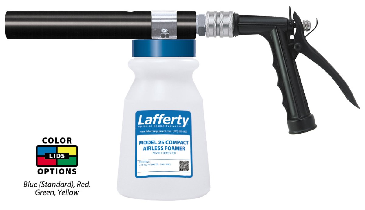Model 25 Compact Airless Foamer | Lafferty Equipment Manufacturing, Inc.