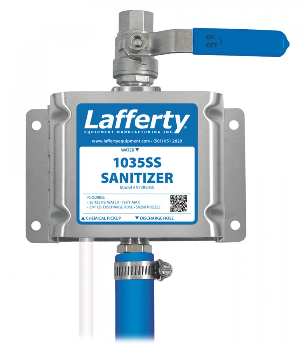 1035 SS Sanitizer | Lafferty Equipment Manufacturing, Inc.