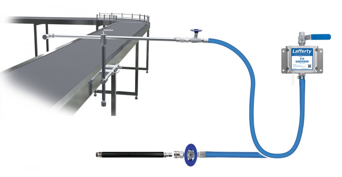 Conveyor-Mate™ 315 Sanitizer System | Lafferty Equipment Manufacturing ...