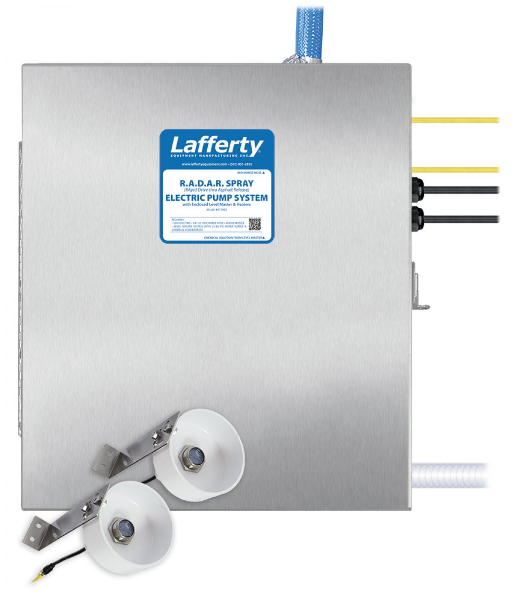 RADAR™ EP-LM Spray System with Enclosed 7 Gallon Level Master™ and ...