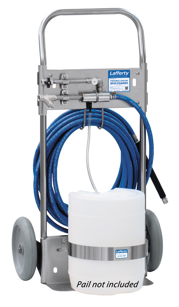 Portable 5 Gallon BPSS Foamer | Lafferty Equipment Manufacturing, Inc.