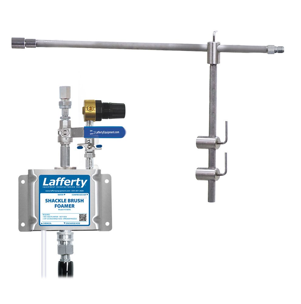 Shackle Brush Foamer | Lafferty Equipment Manufacturing, Inc.