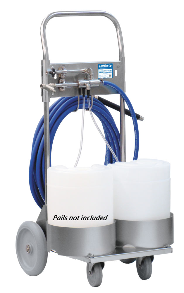 Portable Dual 5 Gallon HPSSDU Foamer | Lafferty Equipment Manufacturing ...