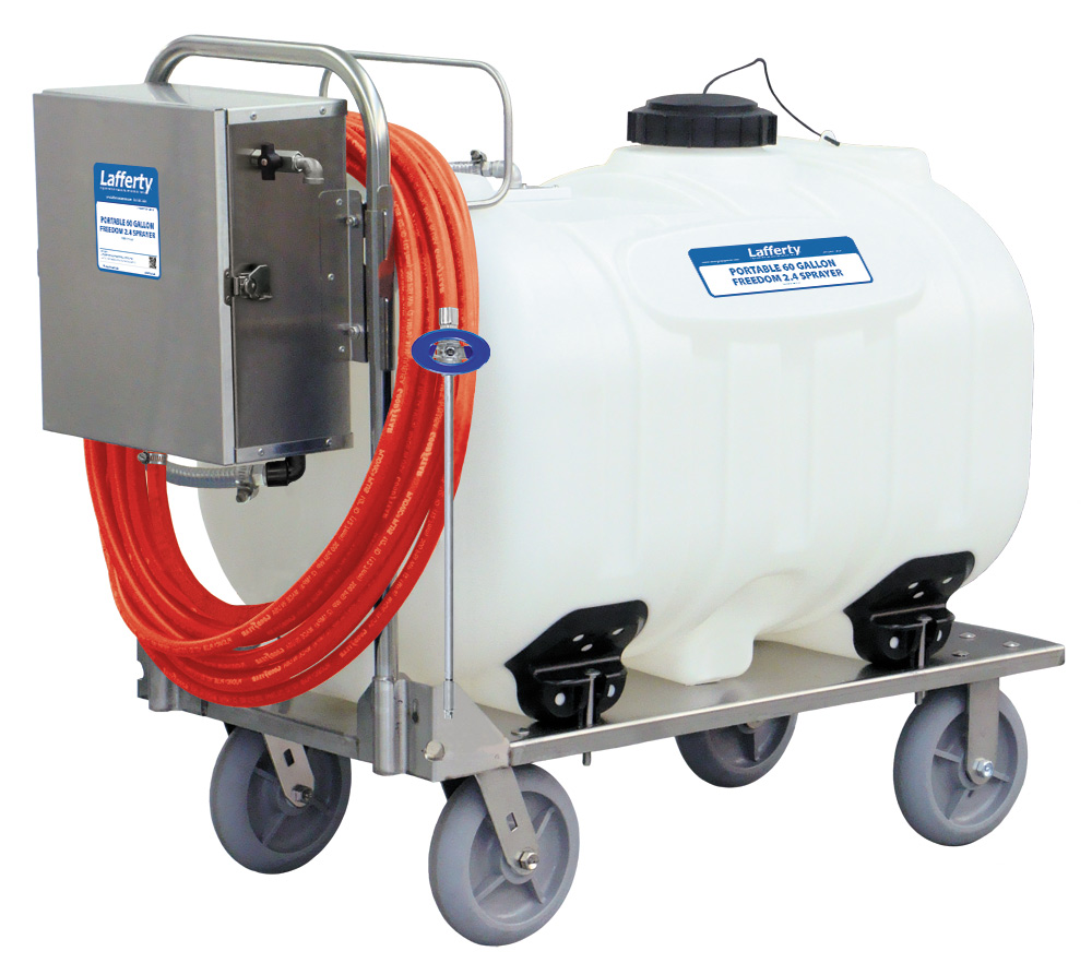Portable 60 Gallon Freedom 2.4 Sprayer | Lafferty Equipment ...