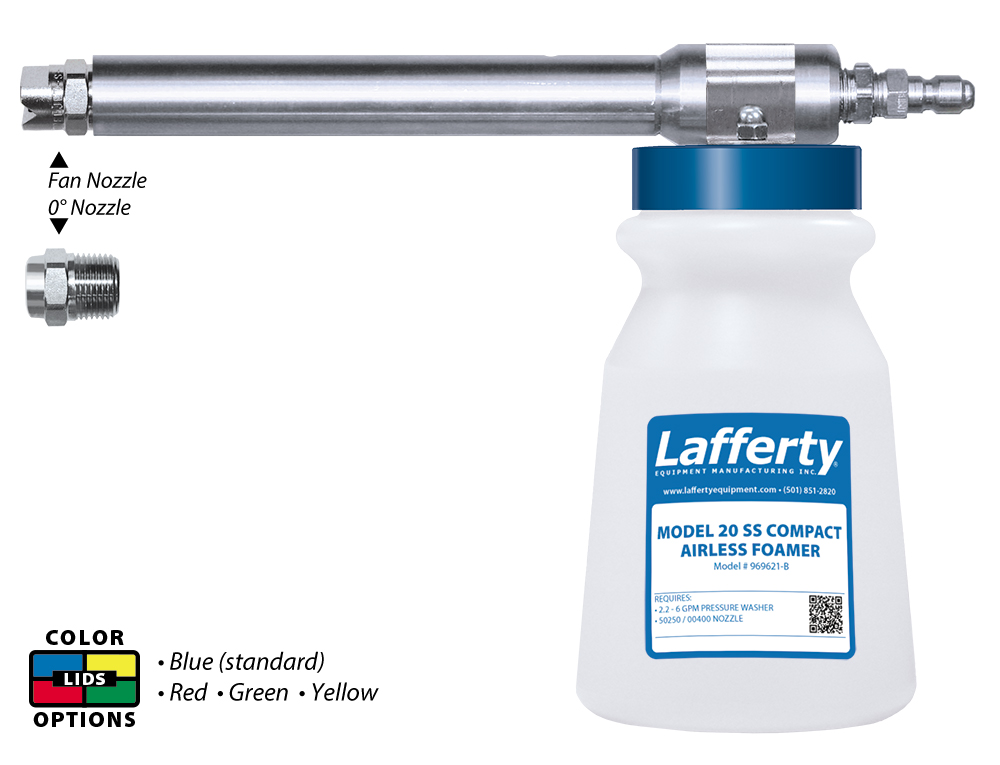 Model 20 SS Compact Airless Foamer | Lafferty Equipment Manufacturing, Inc.