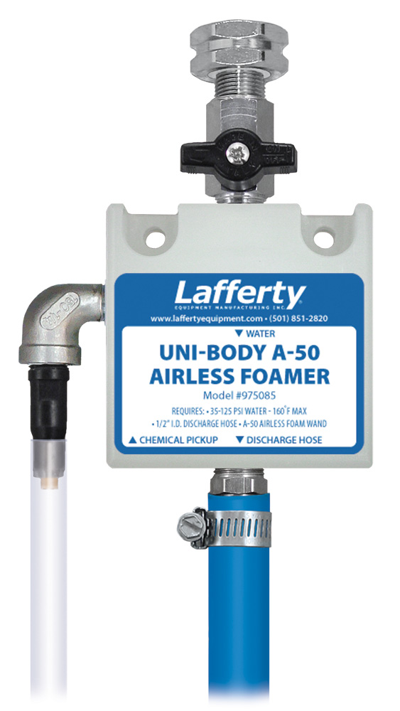Uni-Body A-50 Airless Foamer | Lafferty Equipment Manufacturing, Inc.