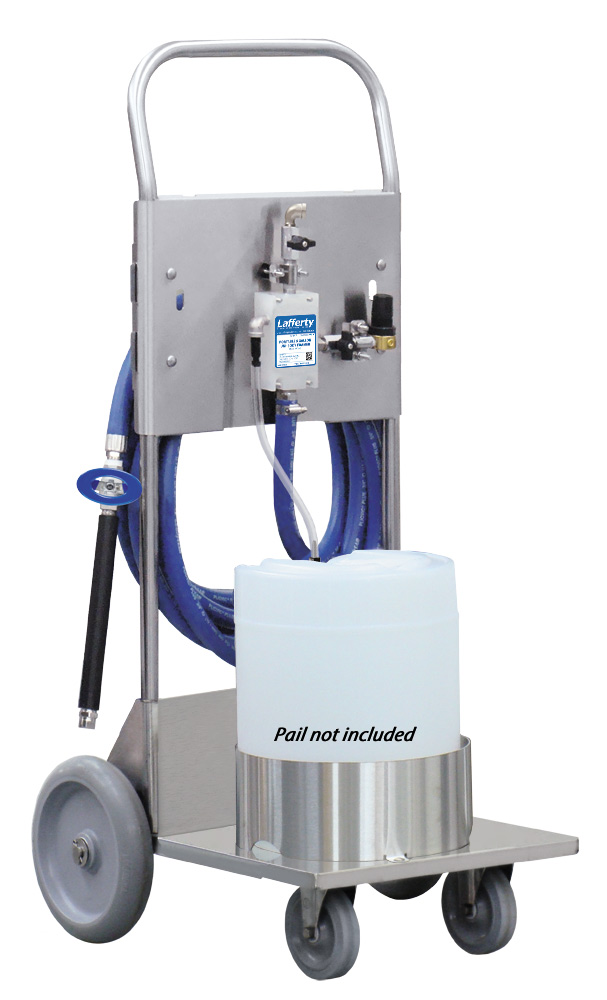 4-Wheel Portable 5 Gallon Uni-Body LC Foamer | Lafferty Equipment ...