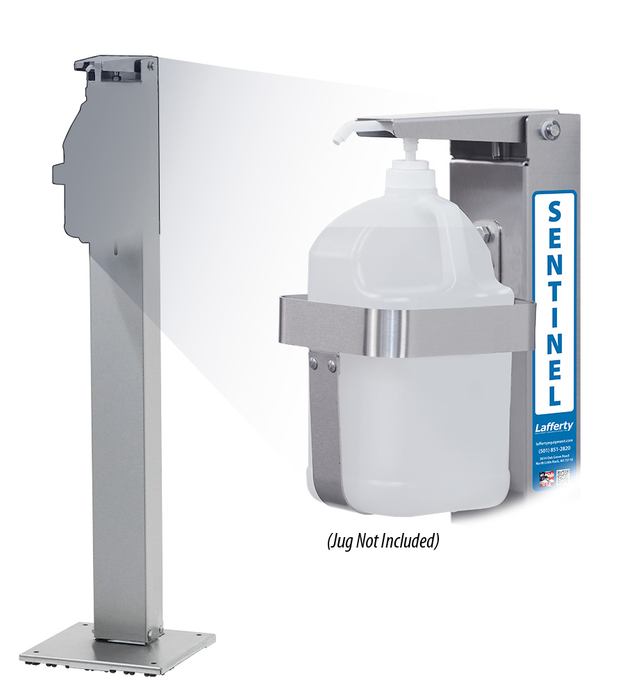 Sentinel™ 1-Gallon Hand Sanitizer Dispenser, Floor Style | Lafferty ...