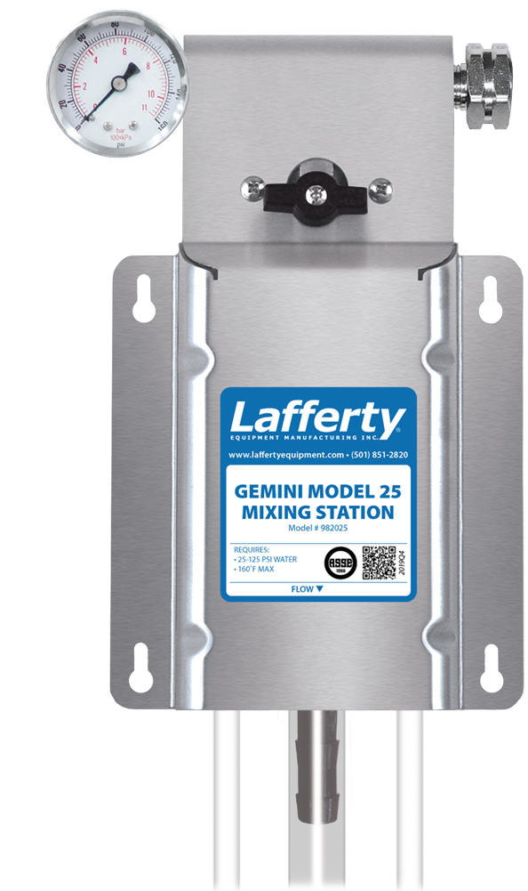 Gemini™ Model 25 Mixing Station | Lafferty Equipment Manufacturing, Inc.
